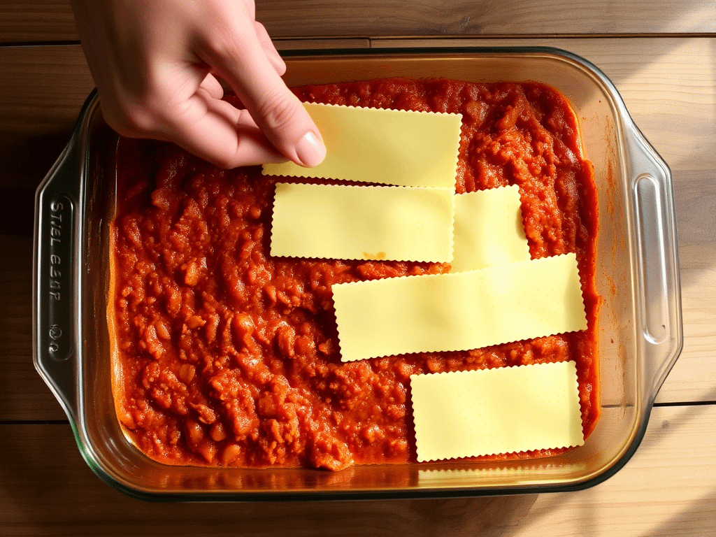 Classic Italian Lasagna – Comfort Food with Meat Sauce & Cheese